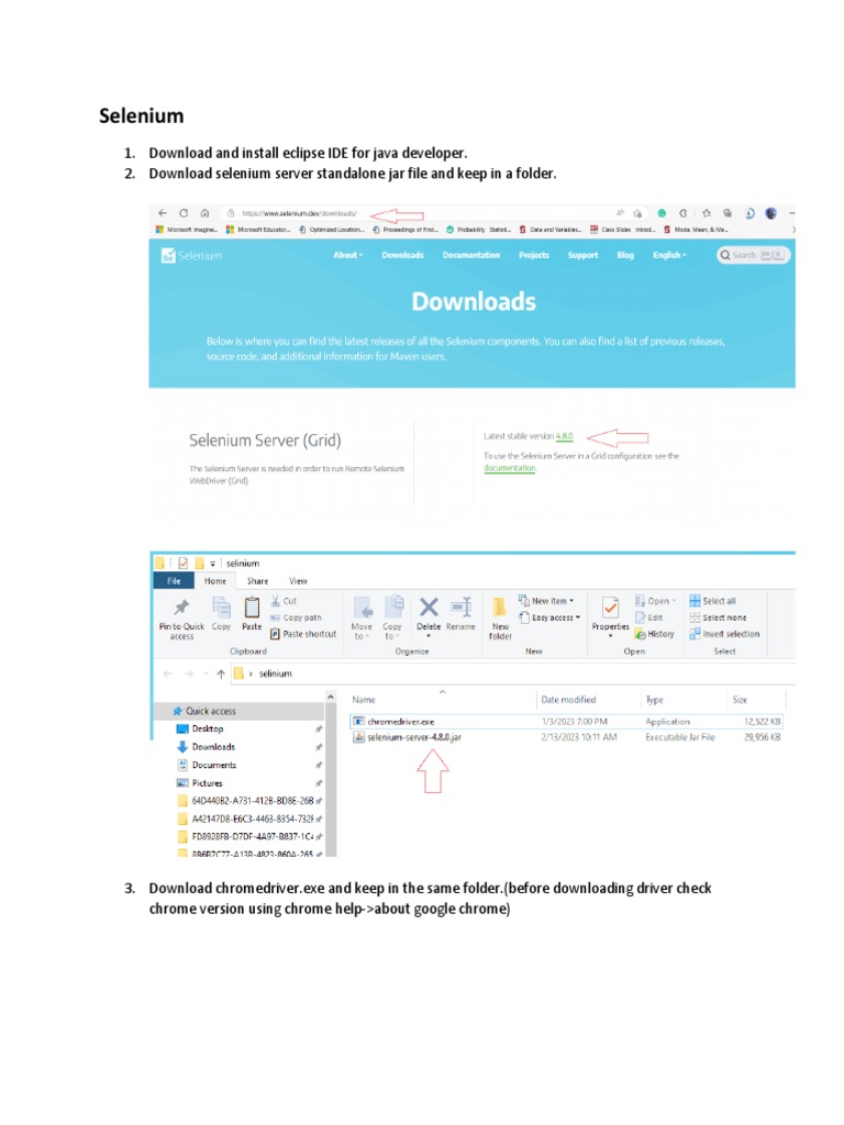 Selenium V1 1 Pdf Selenium Software Computer Engineering