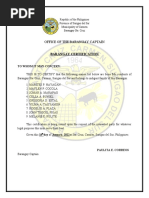 Certificate of Indigency - Philhealth | PDF | Philippines