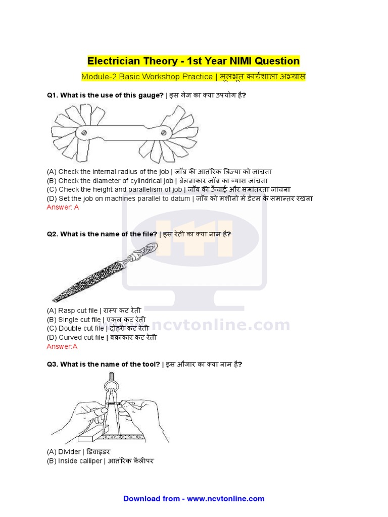 Module-2 Basic Workshop Practice | PDF