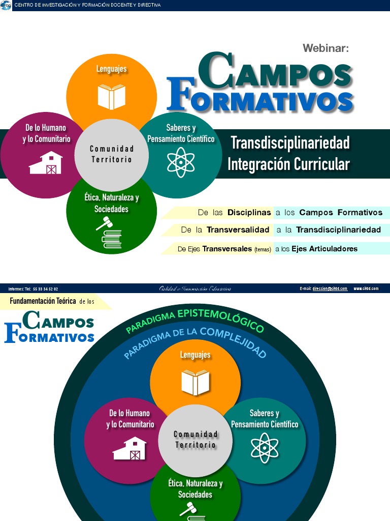 Webinar Campos Formativos 2022 Ok | PDF | Pensamiento | Aprendizaje