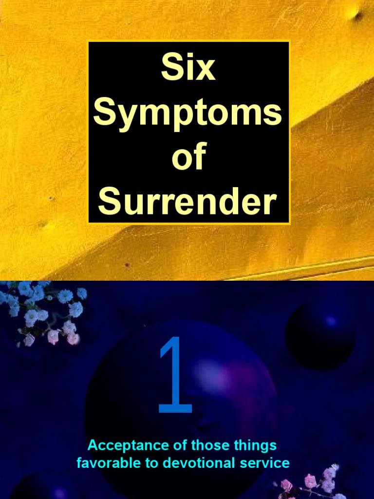 Surrender - Six Symptoms | PDF | Indian Religions