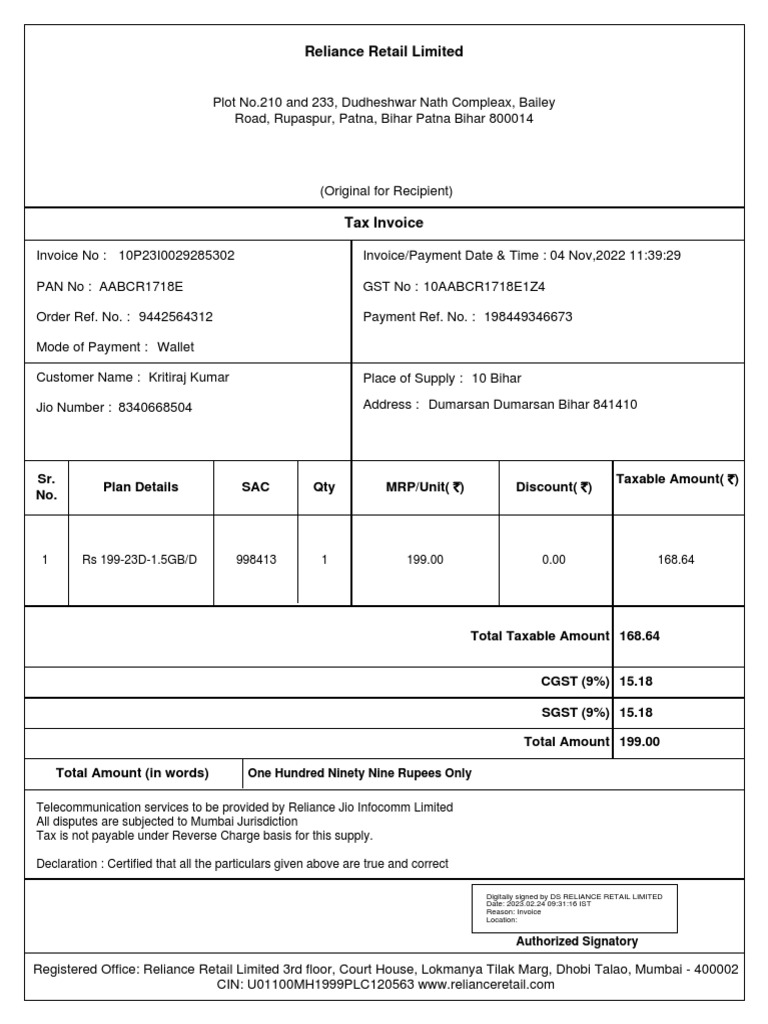 Invoice | PDF | Invoice | Trade