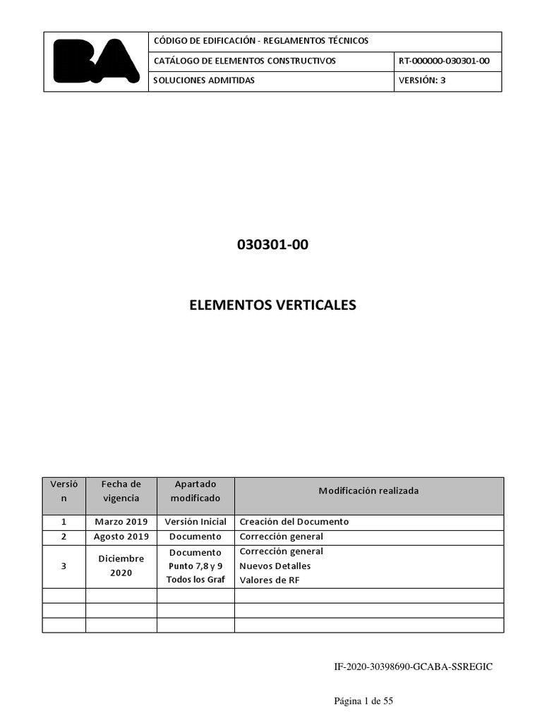 RT 030301 00 v3 Elementos Verticales | PDF | Aislamiento térmico | edificio