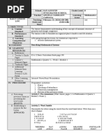Cot 3q Polygon Lesson Plan in Math 5 | PDF | Polygon | Curriculum