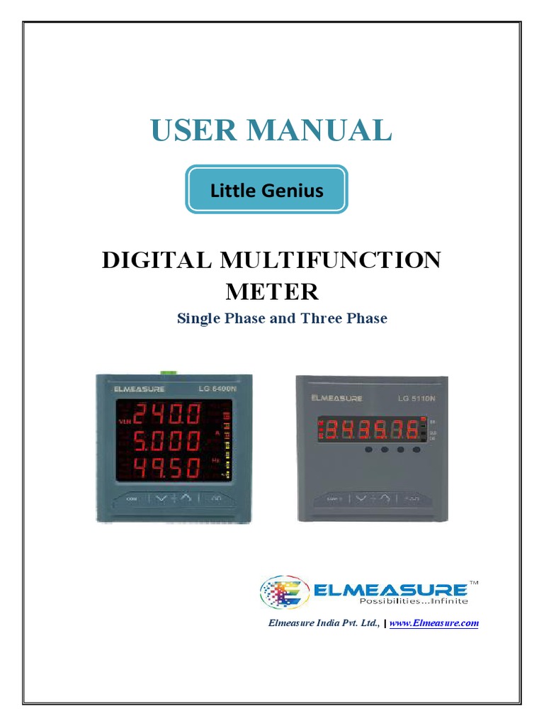 Energy Meter Usage Guide | PDF | Calibration | Electrical Wiring