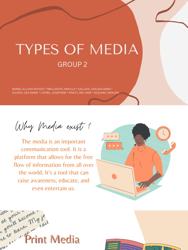 Types of Media | PDF | Radio | Mass Media