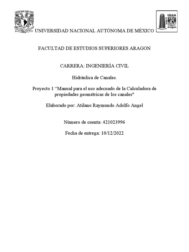 Manual para El Proyecto1 | PDF