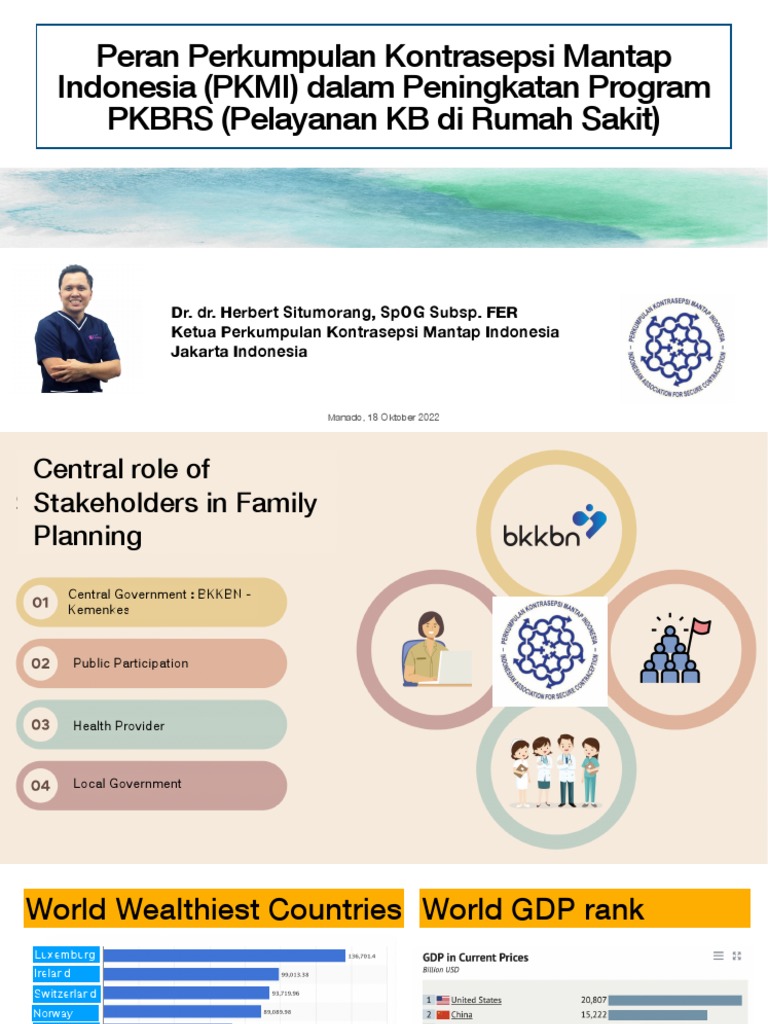 DR Herbert PKMI, Manado Sulut 2022 Oct 18th | PDF | Family Planning ...