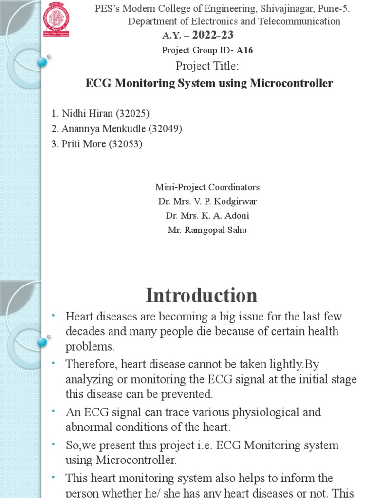 ECG Monitoring | PDF | Electrocardiography | Monitoring (Medicine)