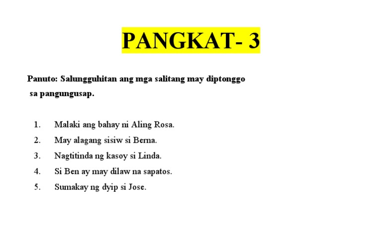 Cot Activity No. 3 | PDF