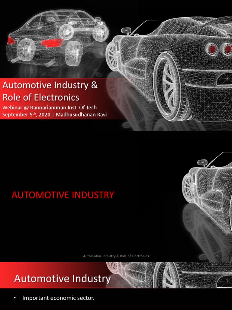 Automotive Electronics | PDF | Car | Embedded System