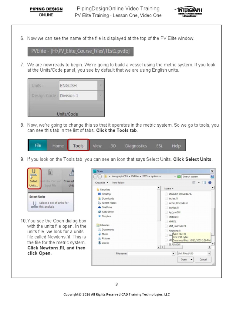 Pages From Modeling With PV Elite Lesson Guide - Part3 | PDF