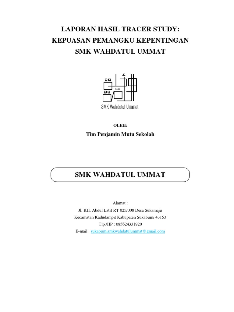 Laporan Hasil Tracer Study - Kepuasan Pemangku Kepentingan SMK Wahdatul ...