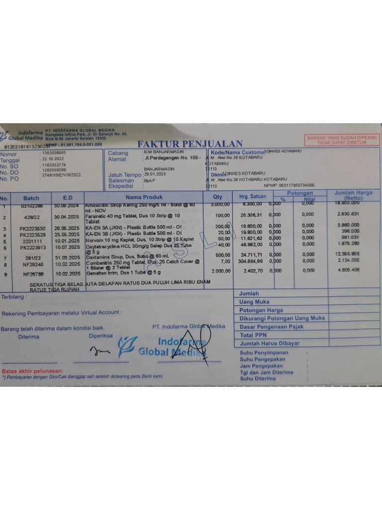 Indofarma Kaen 3a | PDF