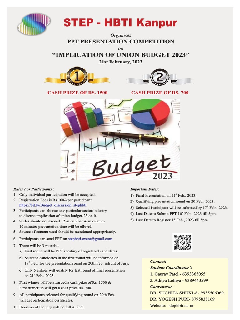 Poster Budget 2023 Feb | PDF | Government