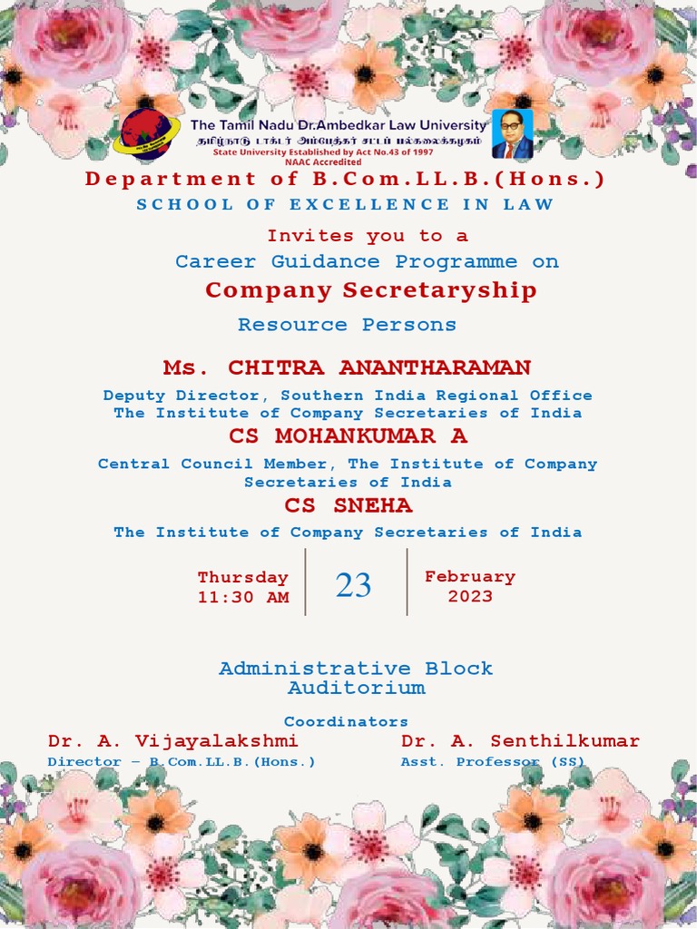 Invitation Career Guidance | PDF