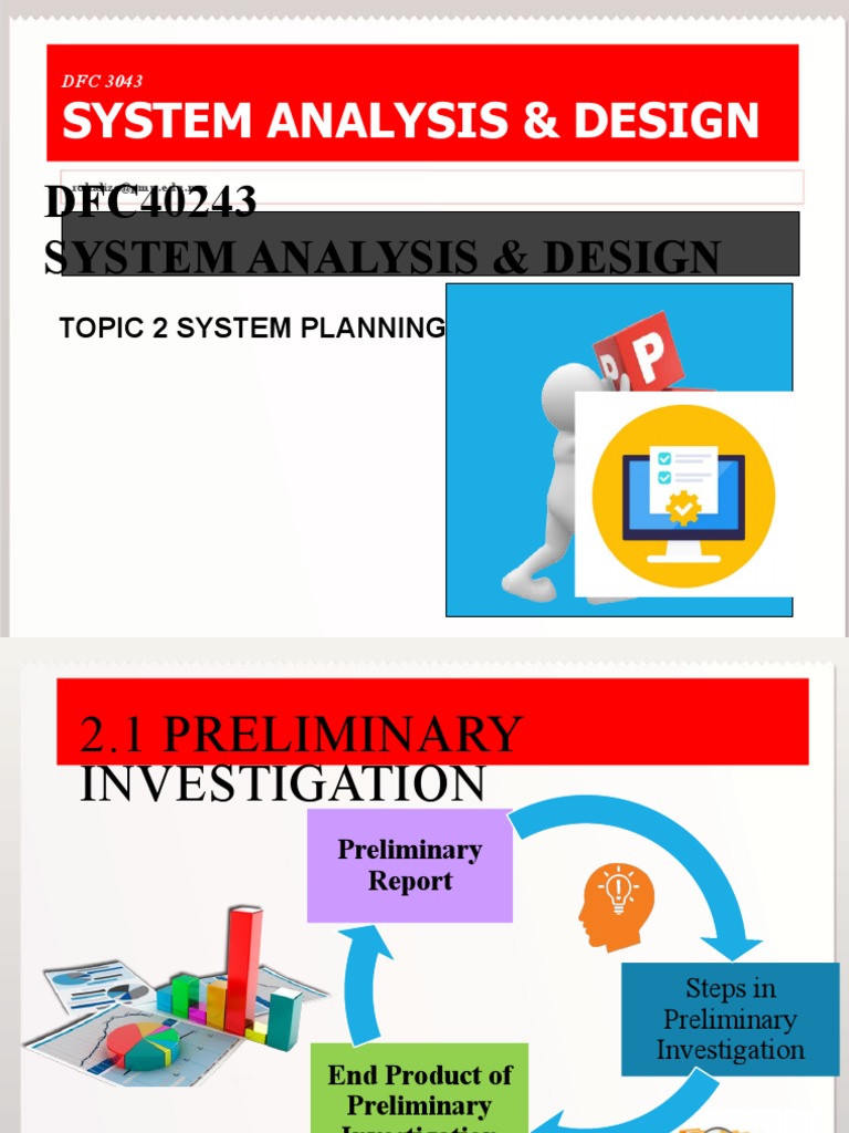 Preliminary Investigation in System Design | PDF | Feasibility Study ...