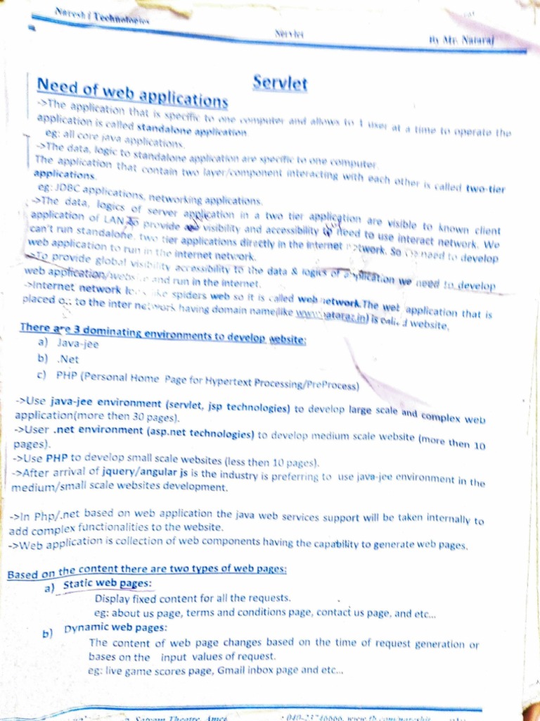 J2EE Servlets Ebook by Nataraj | PDF