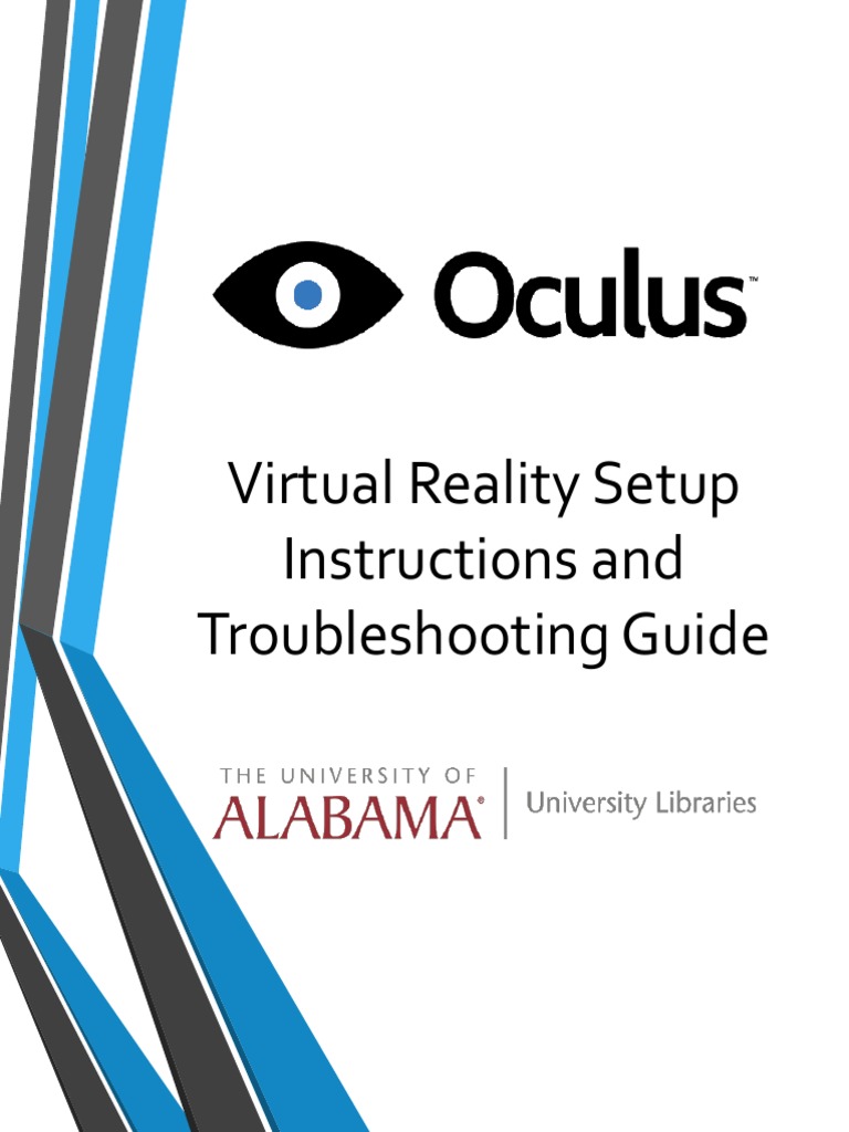 Virtual Reality Setup Instructions and Troubleshooting Guide | PDF ...