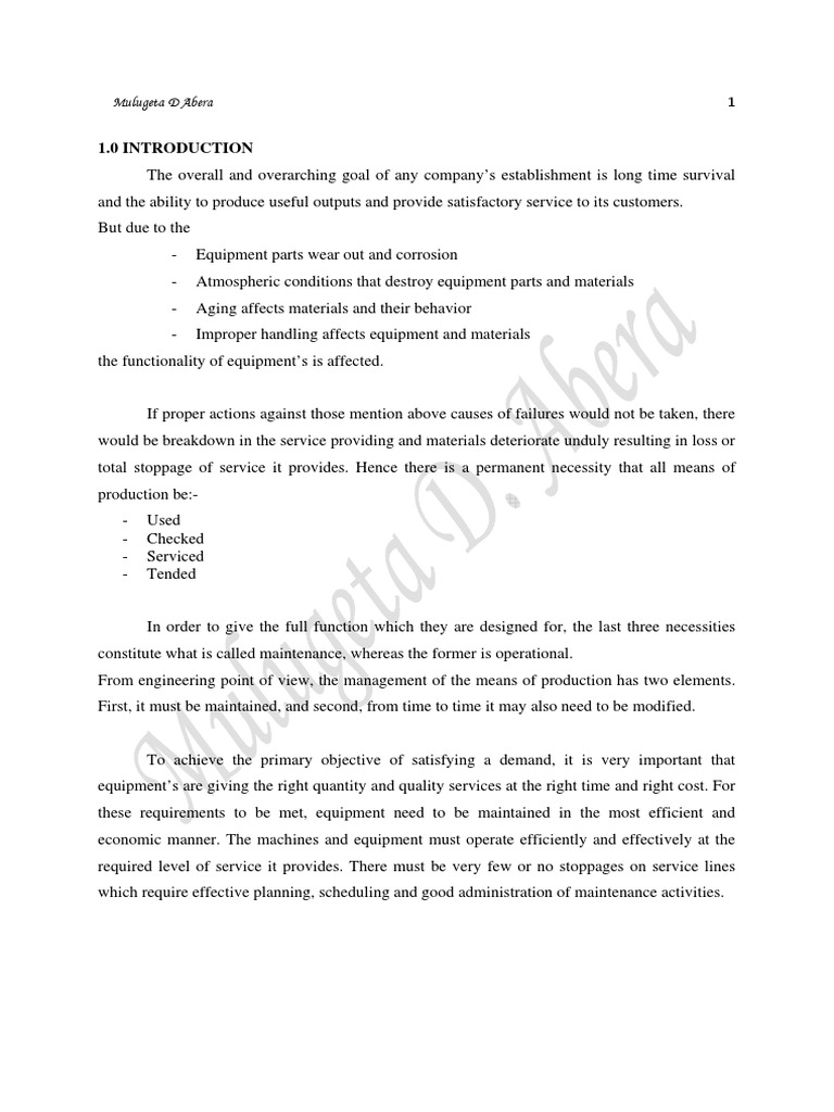 Chapter 1. Introduction | Download Free PDF | Reliability Engineering ...