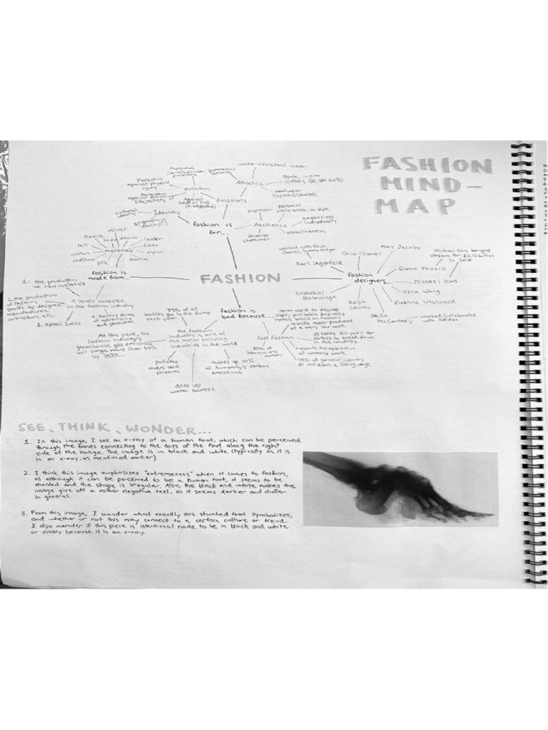 g9 Fashion Unit Student Example - Compressed | PDF