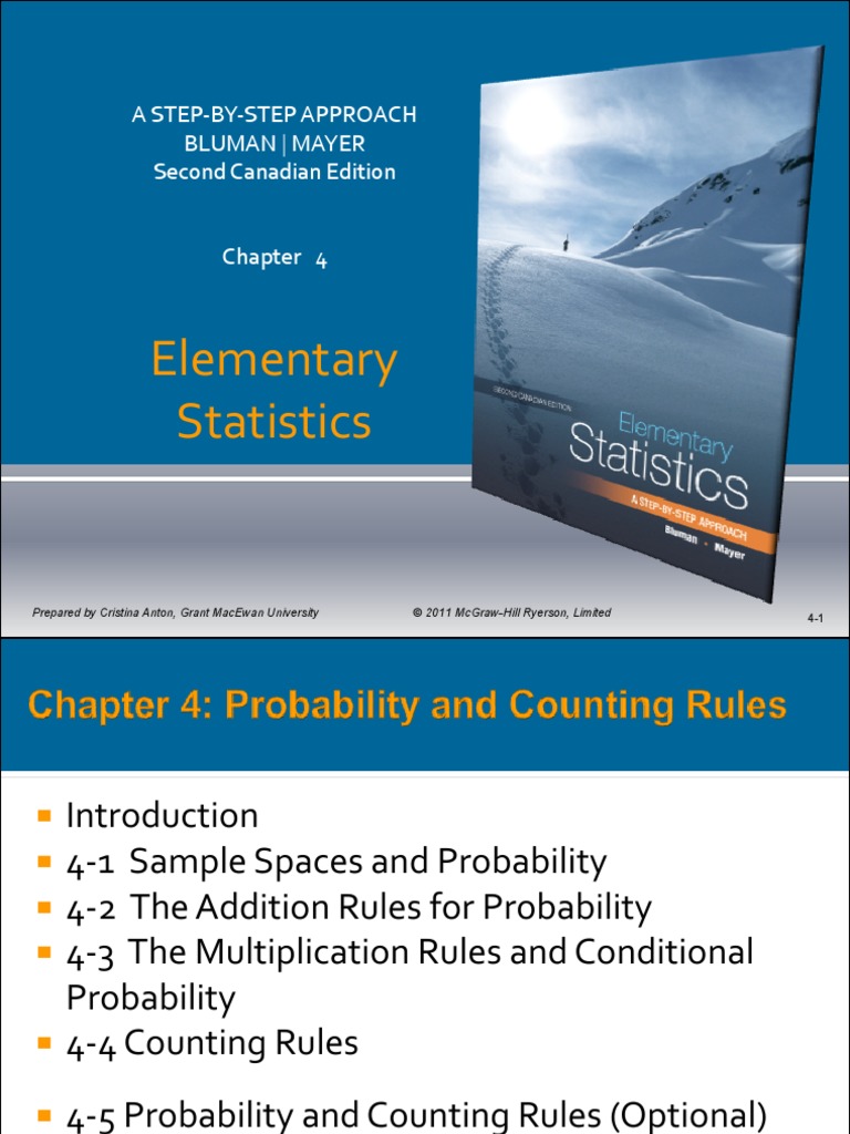 Chapter 4 | PDF | Probability | Probability And Statistics
