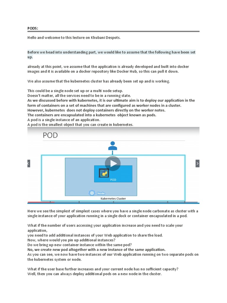 Kubernetes Complete Notes | PDF | Replication (Computing) | Information ...
