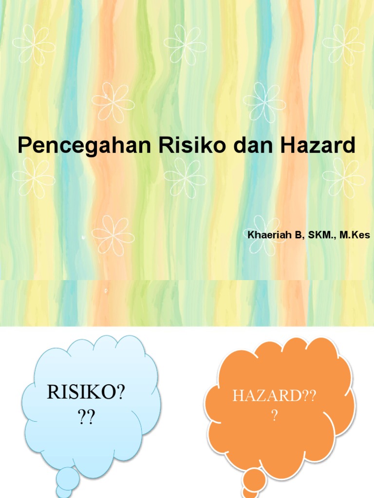 Pencegahan Riziko Dan Hazard | PDF
