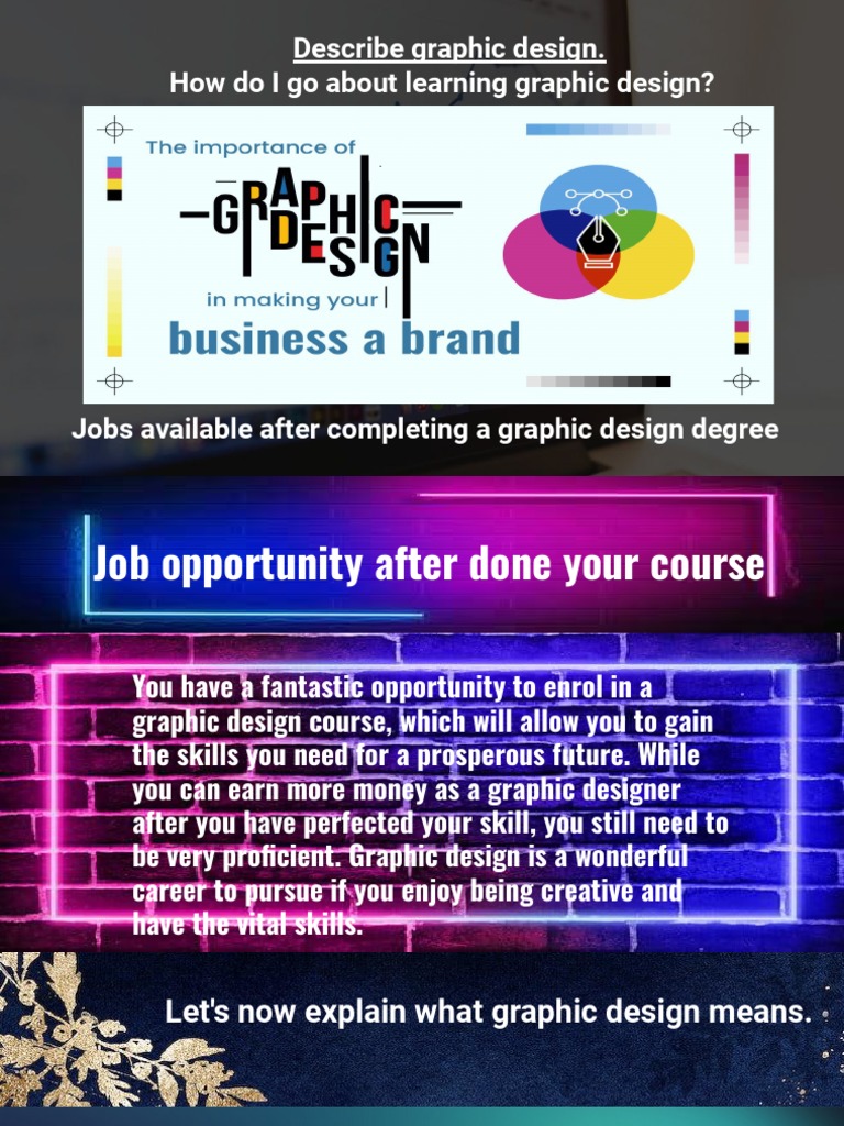 Future Opportunities in Graphic Design | PDF | Design | Graphic Design