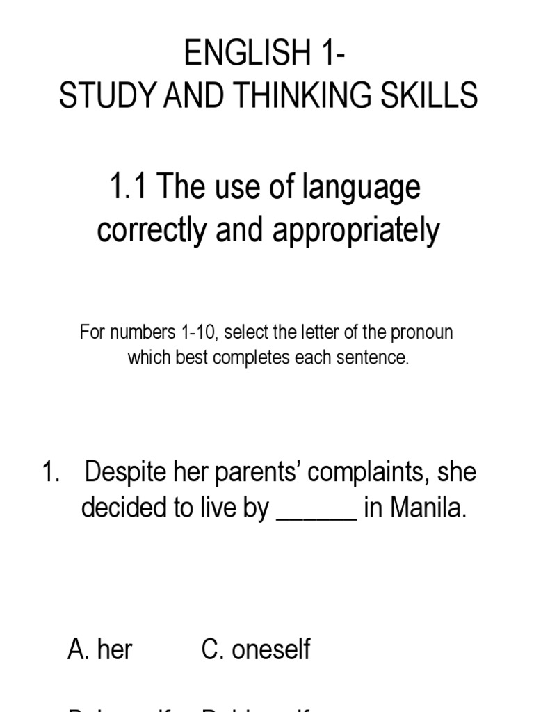 English Study and Thinking Skills Guide | PDF | Water | Wright Brothers
