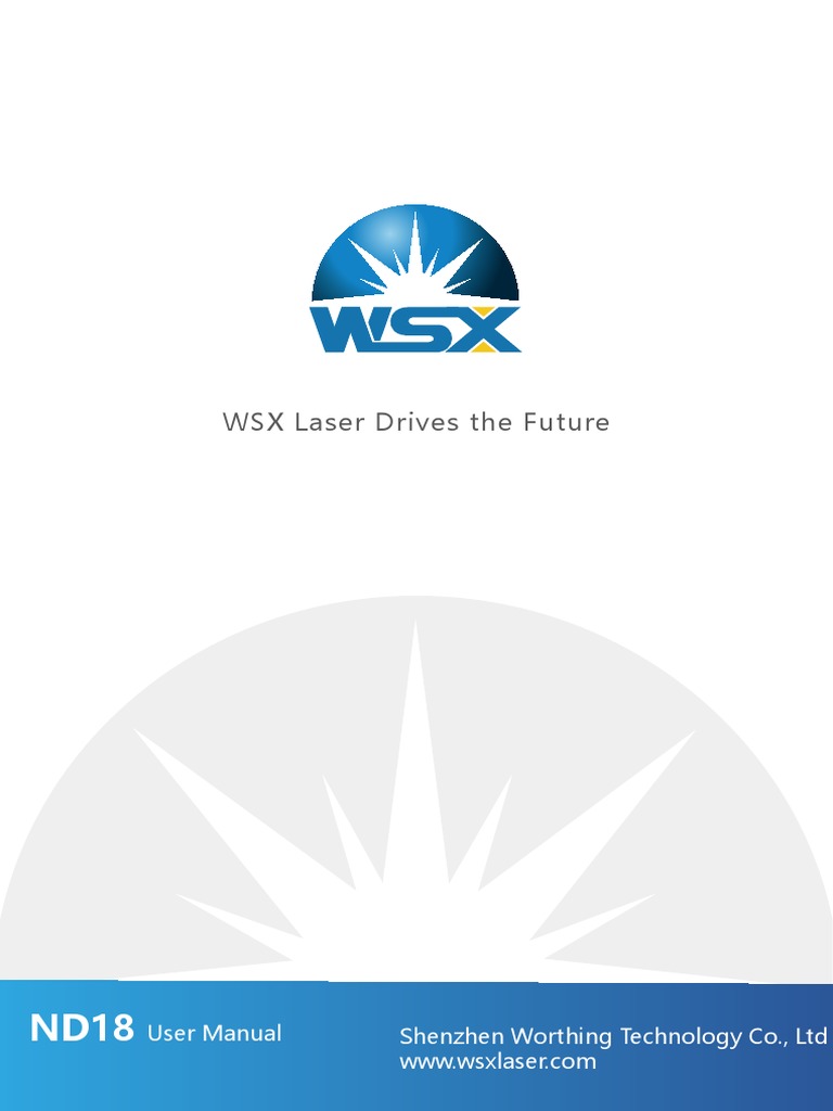 User Manual - WSX ND18 | PDF | Welding | Construction