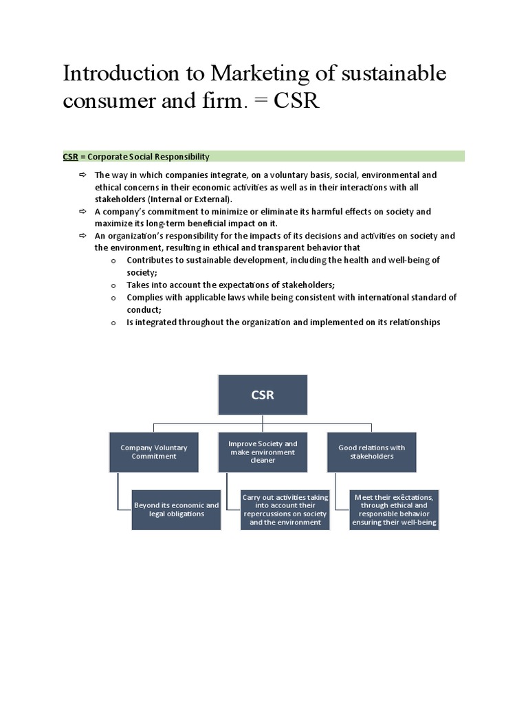 Cours Rse | PDF | Corporate Social Responsibility | Economies