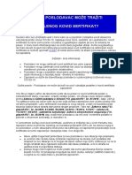 Pravilnik o Postupku Pregleda I Provere Opreme Za Rad I Ispitivanja Uslova Radne Okoline | PDF