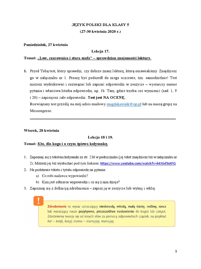 JEZYK POLSKI 5 27 3004 K9i9jjhi | PDF