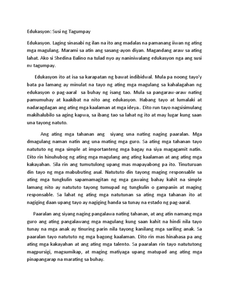 Talumpati | PDF