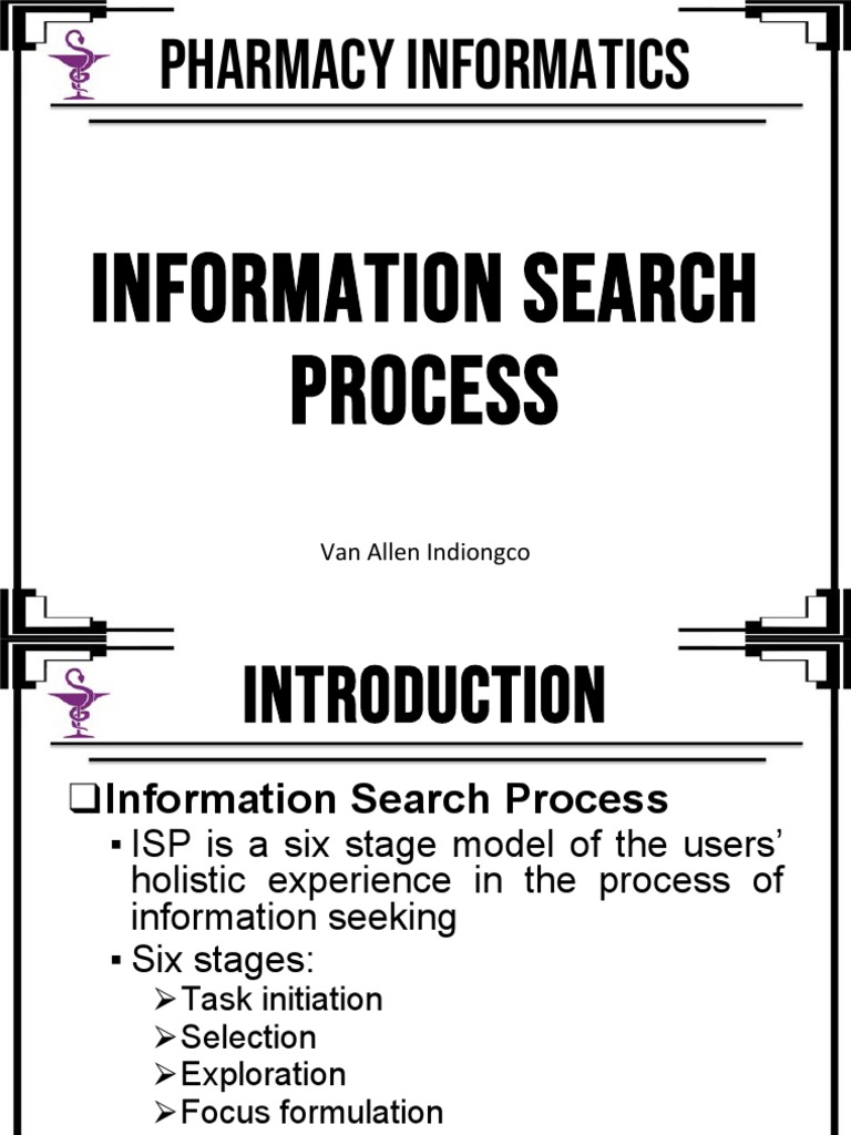 (MIDTERM) #1 - Information Search Process | Download Free PDF | Information | Thought