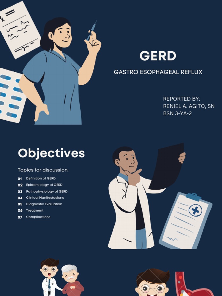 Gerd - Peptic Ulcer - Gastritis | PDF | Gastroesophageal Reflux Disease ...