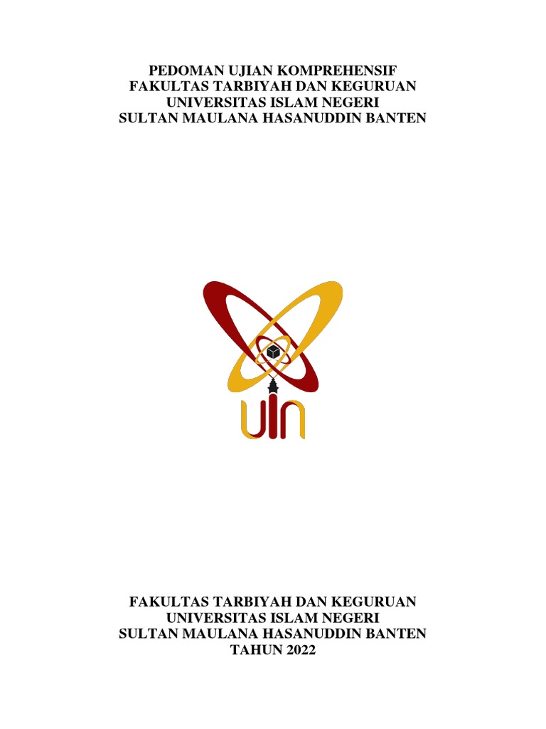 Pedoman Ujian Komprehensif FTK UIN Banten | PDF