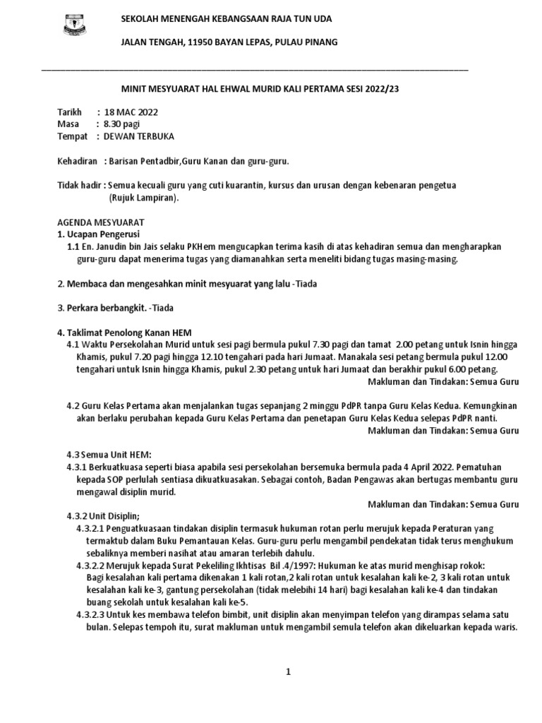 Min Mesy Hem Kali 1 2022 | PDF