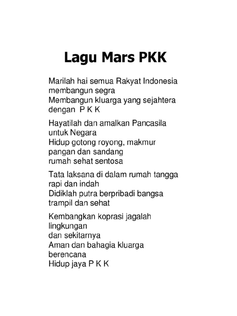 Mars PKK (SFILE | PDF