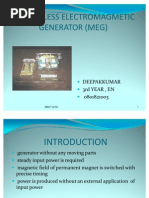 Hendershot Fuel-less Generator Overview | PDF | Fuels | Electric Generator