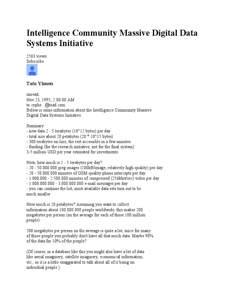 Massive Digital Data Systems Overview | PDF | Databases | Computer Data ...