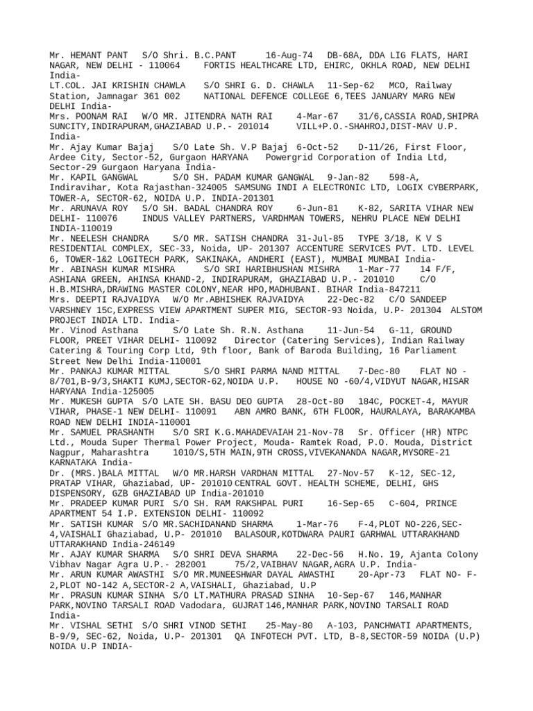 Unit Data - 13 | PDF