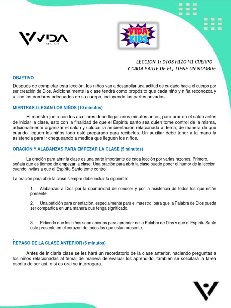 Cuidando mi Cuerpo como Templo de Dios | PDF | Oración