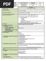 DLL - House Keeping | PDF | Housekeeping | Learning