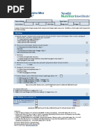 Mini Nutritional Assesment Short Form (MNA-SF) | PDF | Pengembangan Diri
