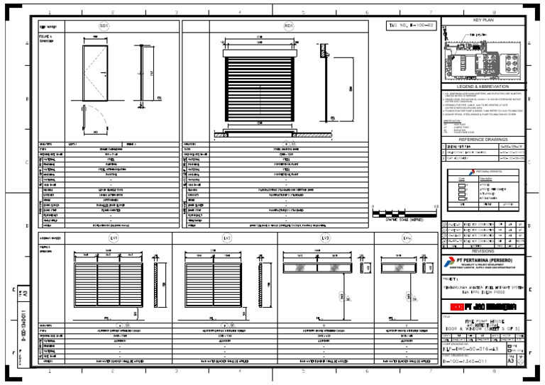 Fire Pump House Steel Door | PDF | Civil Engineering | Building Engineering