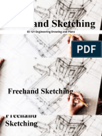 Freehand Sketching Techniques Guide | PDF