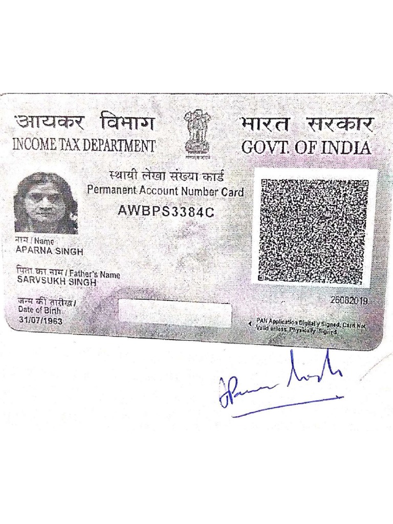 Attested Pan Card | PDF