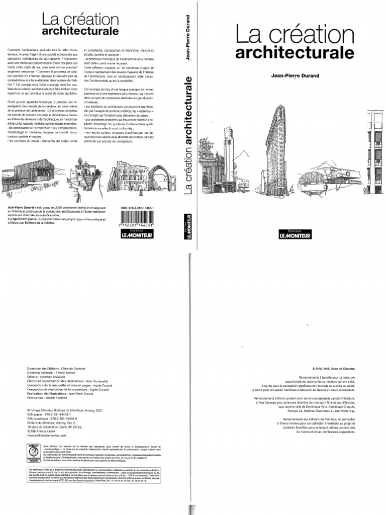 La Création Architecturale | PDF